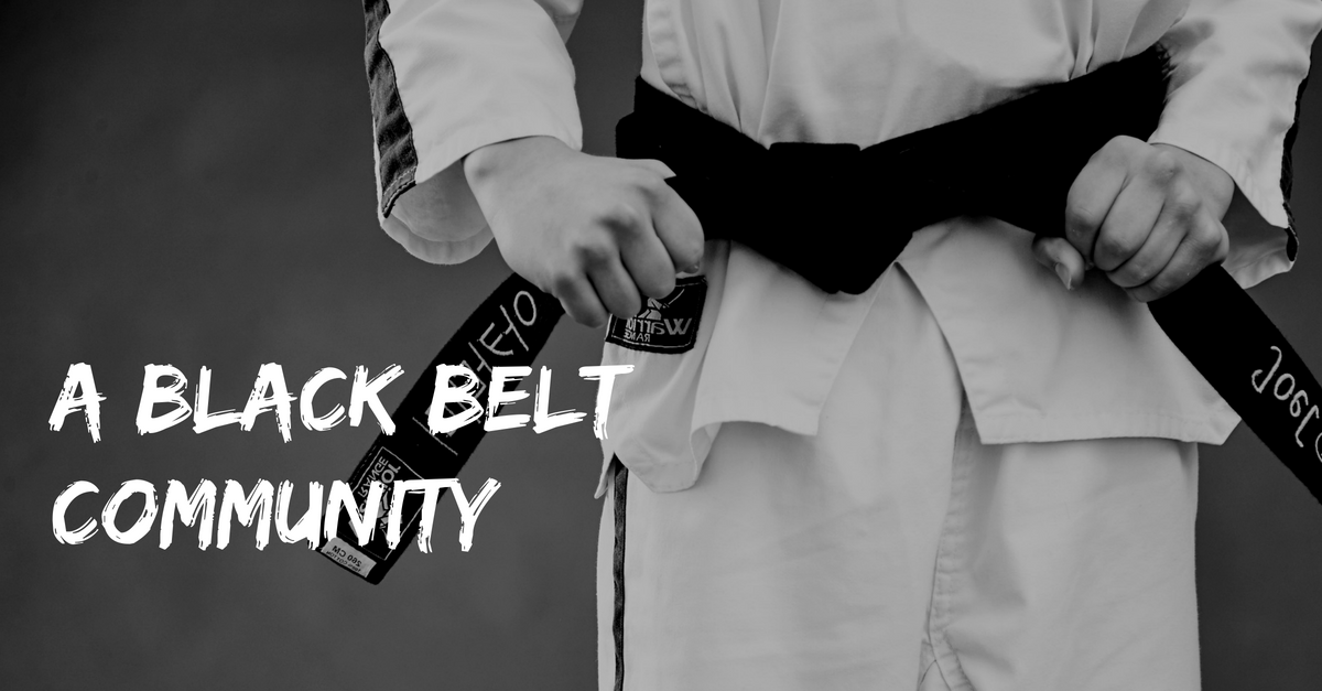 A Black Belt Community